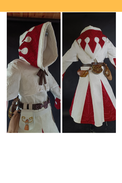 Final Fantasy XIV FF14 White Mage Custom Cosplay Costume - Cosrea Cosplay