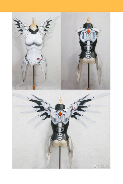 Overwatch Mercy Classic Skin Cosplay Armor - Cosrea Cosplay