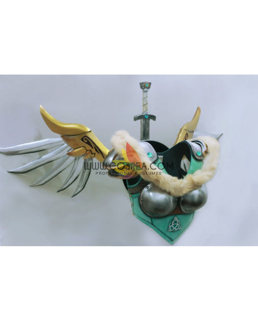 Overwatch Mercy Valkyrie Skin Cosplay Armor - Cosrea Cosplay
