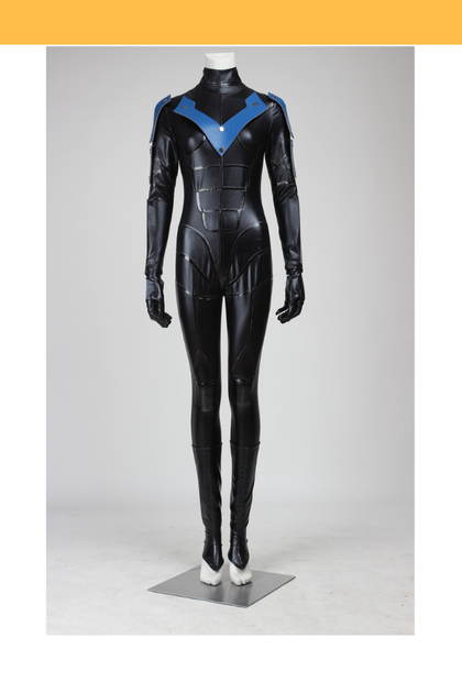 DC Arkham Knight Nightwing Female Version Custom Costume - Cosrea Cosplay