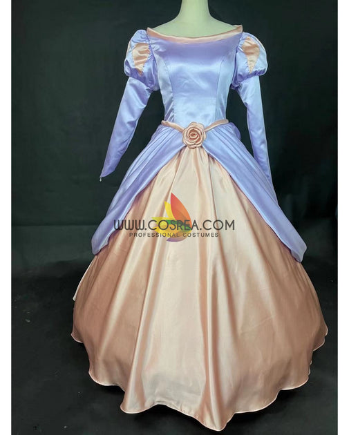 Princess Ariel In Lilac Purple Little Mermaid Cosplay Costume - Cosrea ...