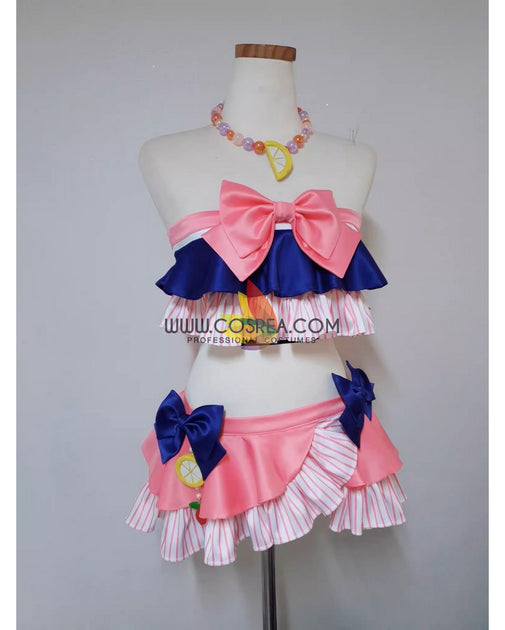 Blue Archive Azusa Summer Sky's Wishlist Cosplay Costume - Cosrea Cosplay