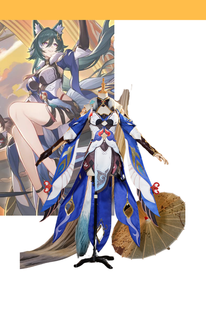 Honkai Star Rail Jing Liu Yukong Standard Size Cosplay Costume - Cosrea ...