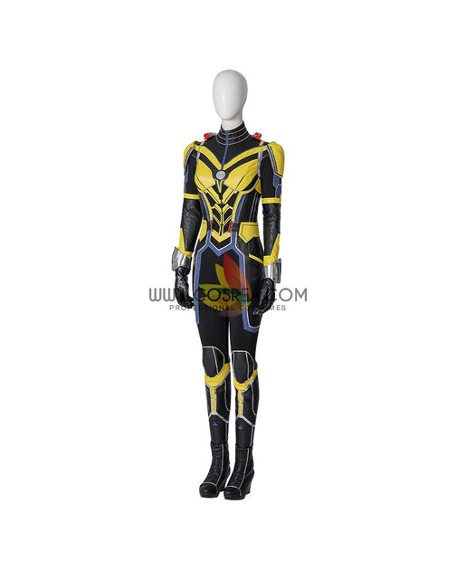 Janet Van Dyne Wasp PU Leather Cosplay Costume - Cosrea Cosplay