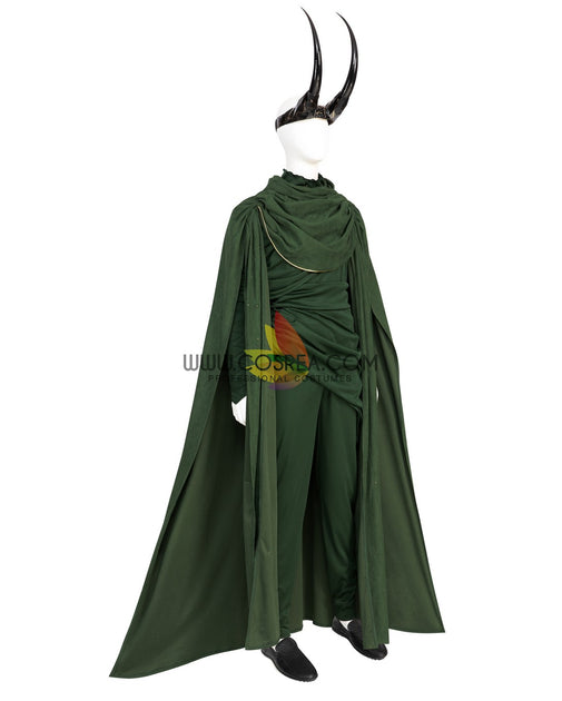 Loki God Form Textured Fabric Version Cosplay Costume - Cosrea Cosplay