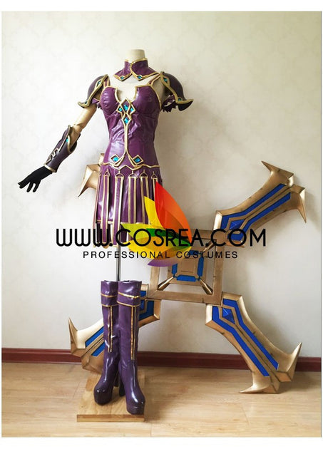 League of Legends Warrior Princess Sivir Cosplay Costume - Cosrea Cosplay