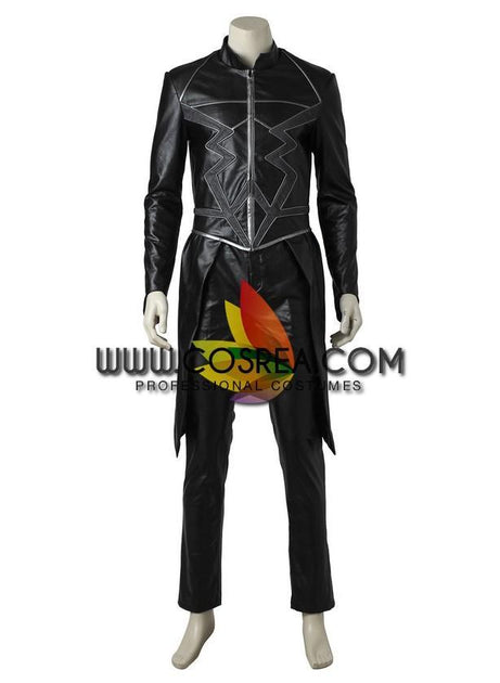 Black Bolt Inhumans PU Leather Cosplay Costume - Cosrea Cosplay