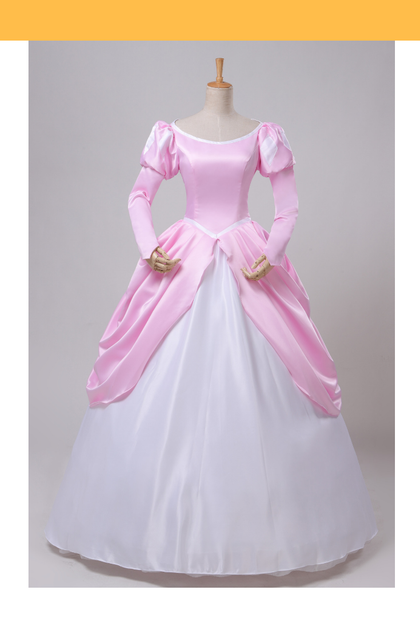 Princess Ariel Classic Pink Little Mermaid Cosplay Costume - Cosrea Cosplay