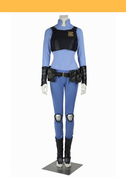 Zootopia Judy Hopps ZPD Uniform Cosplay Costume - Cosrea Cosplay