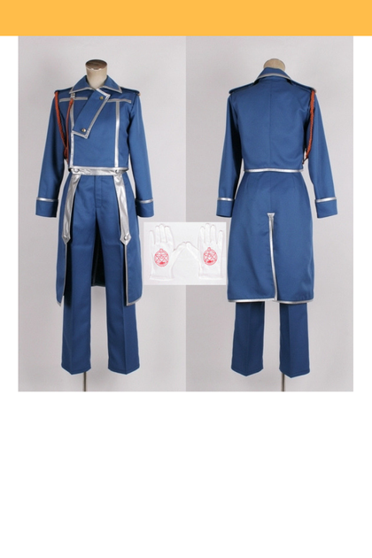 Fullmetal Alchemist Roy Mustang Uniform Cosplay Costume - Cosrea Cosplay