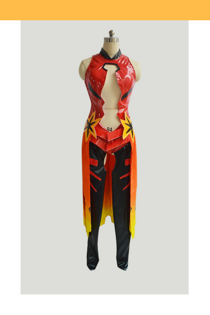 Guilty Crown Inori Black Dress Cosplay