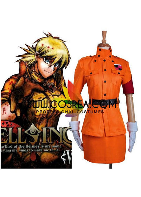 Hellsing Seras Victoria Uniform Cosplay Costume - Cosrea Cosplay