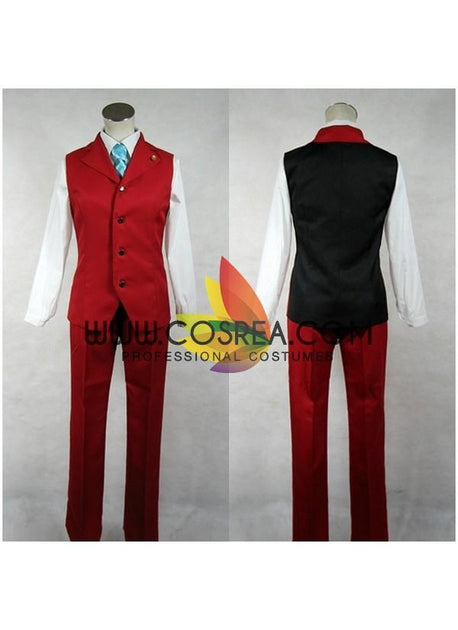 Ace Attorney 4 Apollo Justice Cosplay Costume - Cosrea Cosplay