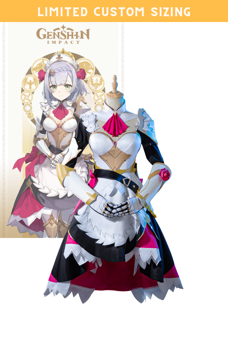 Genshin Impact Noelle Limited Custom Sizing Cosplay Costume - Cosrea ...