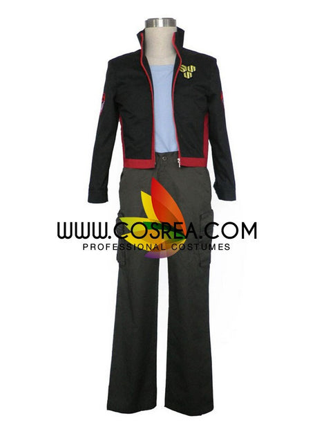 Macross Frontier Alto Saotome SMS Uniform Cosplay Costume - Cosrea Cosplay