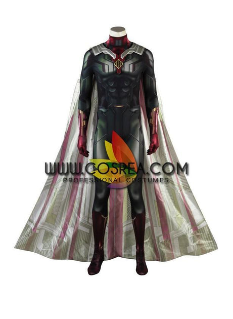 Vision The Avengers Digital Printed Cosplay Costume - Cosrea Cosplay