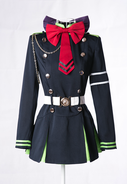 Seraph of The End Shinoa Hiragi Cosplay Costume - Cosrea Cosplay