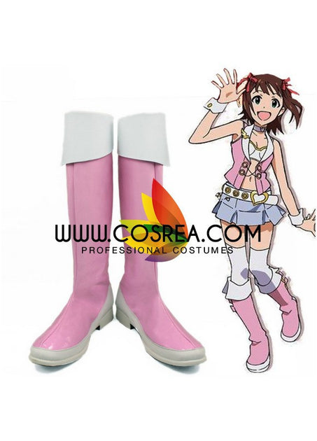 Idolmaster PU Leather Cosplay Shoes - Cosrea Cosplay