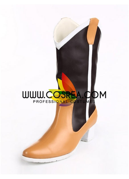 Puella Magi Madoka Magica Mami Tomoe Cosplay Shoes - Cosrea Cosplay